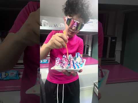 NERDS GUMMY CLUSTER TRAY 🔴🔵🍦#icecream #fyp #trending #viral #fun #fun #foryou #yum #taste