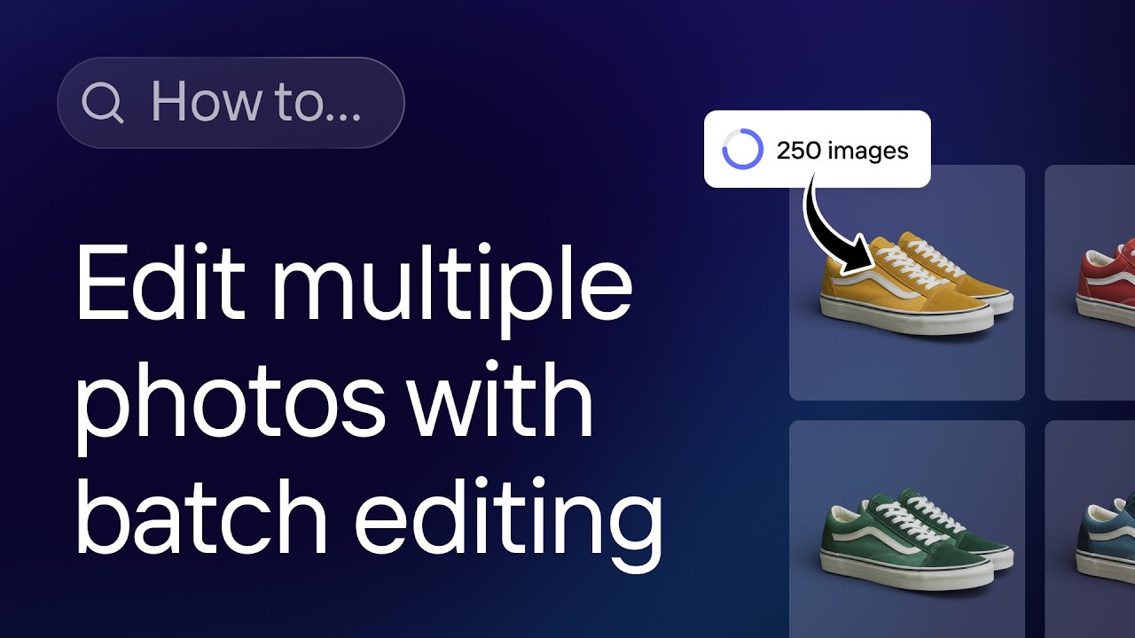 How to edit multiple photos at once with AI (batch editing made easy!)