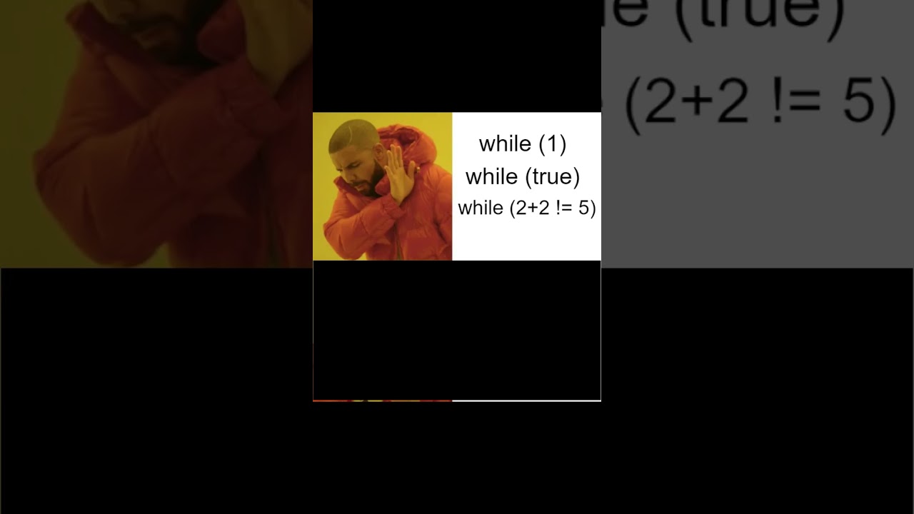 How while loops should be done. #programmerhumor #shorts #short