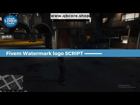 [Qbcore] fivem watermark logo |Fivem roleplay scripts |qbcore shop