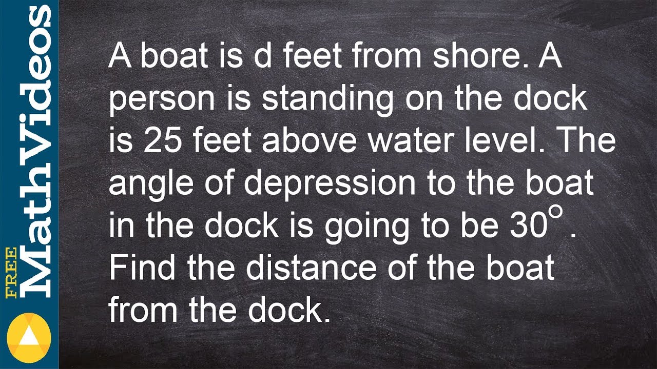 Word Problems with trigonometry and triangles
