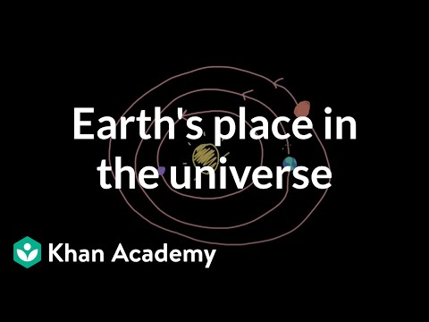 Earth's place in the universe (video) | Khan Academy