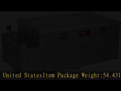 RDS MFG INC - 72548 Fuel Transfer Tank/Auxiliary Fuel Tank/Toolbox Combo - 60 Gallon