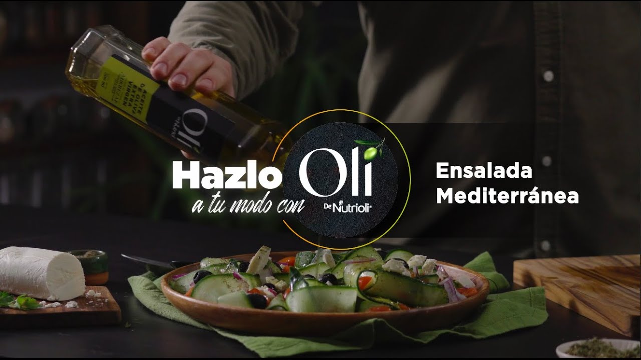 Ensalada Mediterránea | Hazlo a tu modo con Oli de Nutrioli