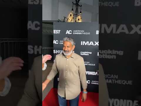 RRR DIRECTOR S.S. RAJAMOULI AT A SPECIAL SCREENING AT BEYOND FEST 2022 | Film Threat | #Shorts #RRR