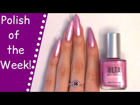 👑Polish Of The Week!~ Ulta Lilac Chrome | Ulta pink nail polish | The Polish Queen