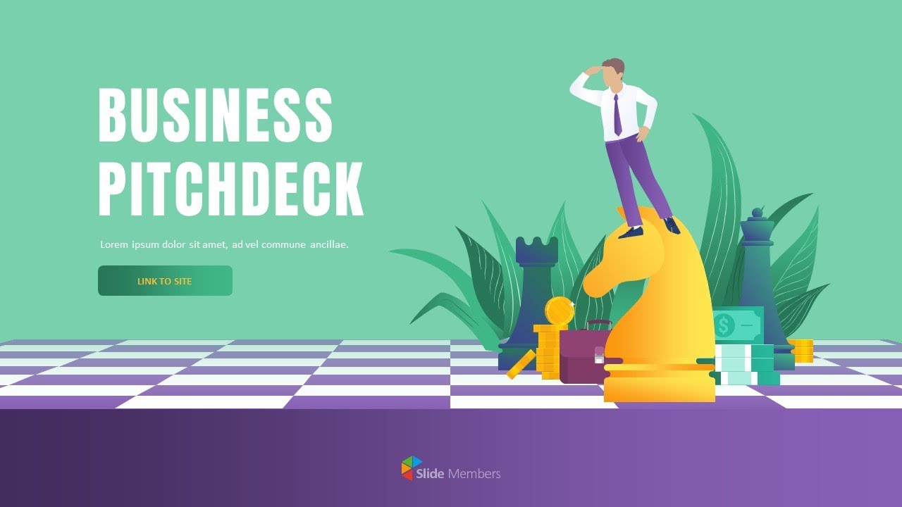 Pitch Deck Template for Investment PPT Animated Presentation