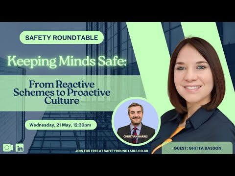 Keeping Minds Safe - from reactive schemes to proactive culture in mental health