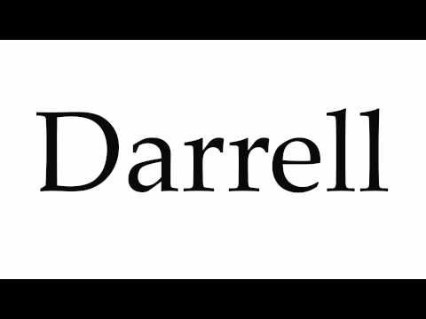 How to Pronounce Darrell