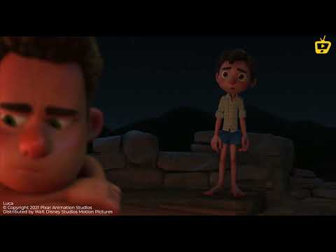 Luca (2021) | BEST FRIENDS FOREVER! Luca reconciles with Alberto