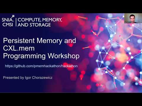 Persistent Memory and CXL mem Programming Workshop Instruction Video