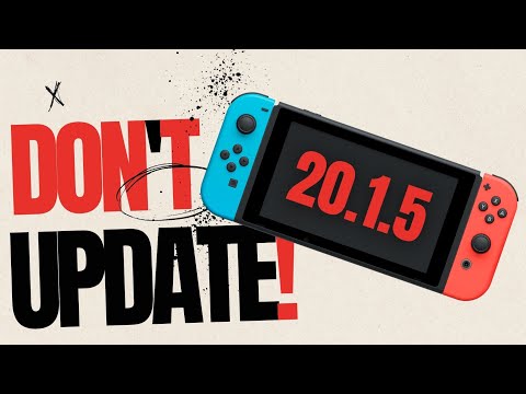 Firmware 20.1.5 is out, don't update! // Nintendo Switch Jailbreak