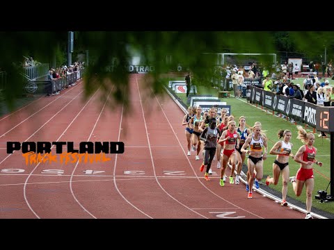 Katelyn Tuohy tightens the screws in the Portland Track festival 5,000m