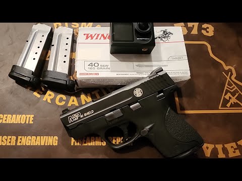 Smith & Wesson Shield 40s&w review! Video by the IceFox action camera.. #concealcarry #gopro