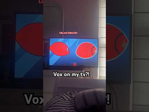 Vox was on my tv?! #shorts #viral #vox #hazbinhotel #hazbinhotelvox #whatthesigma
