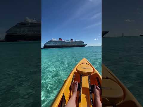 Castaway Cay Kayaking - Disney Cruise Line - Disney Wish