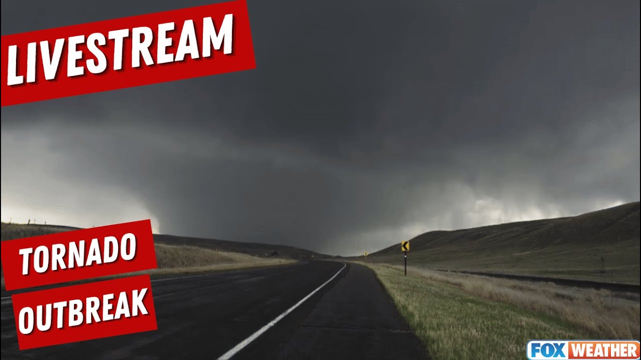 LIVESTREAM: Tracking Potential Tornado Outbreak, Massive Hail - Live Cameras, Storm Trackers, Radar