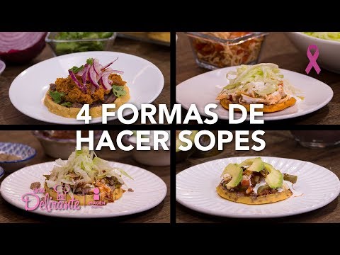 Receta de sopes con 3 ingredientes: económicos y fáciles | CocinaDelirante