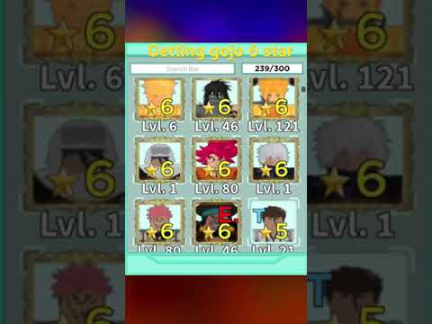 (ASTD) Getting Gojo 6 star in all star tower defense!