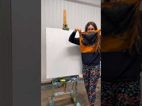 Painting with objects 🙂 🦁 ❤️ #animalartwork #animalart #colorfulartwork #femmeartiste