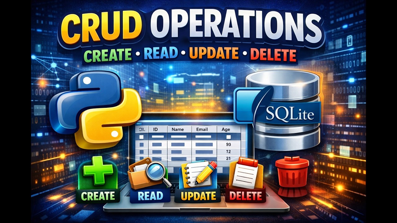 CURD OPERATION USING PYTHON AND SQULIT