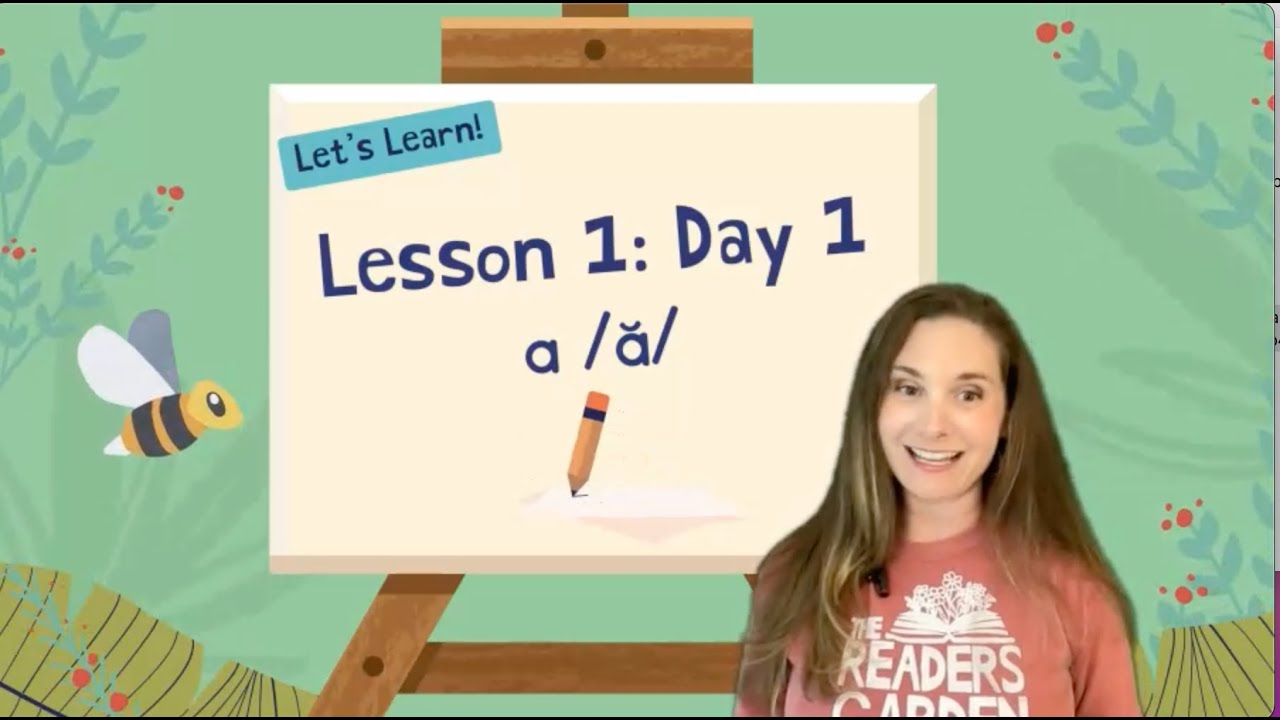 Lesson 1: Day 1: a /ă/ short a sound: Science of Reading: UFLI Foundations Aligned