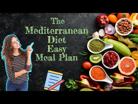 Mediterranean diet easy meal plan pdf 😋