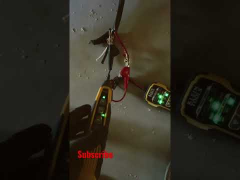 Using a Klein wire tracer to check Homerun circuits ￼ so we can start making up the panel