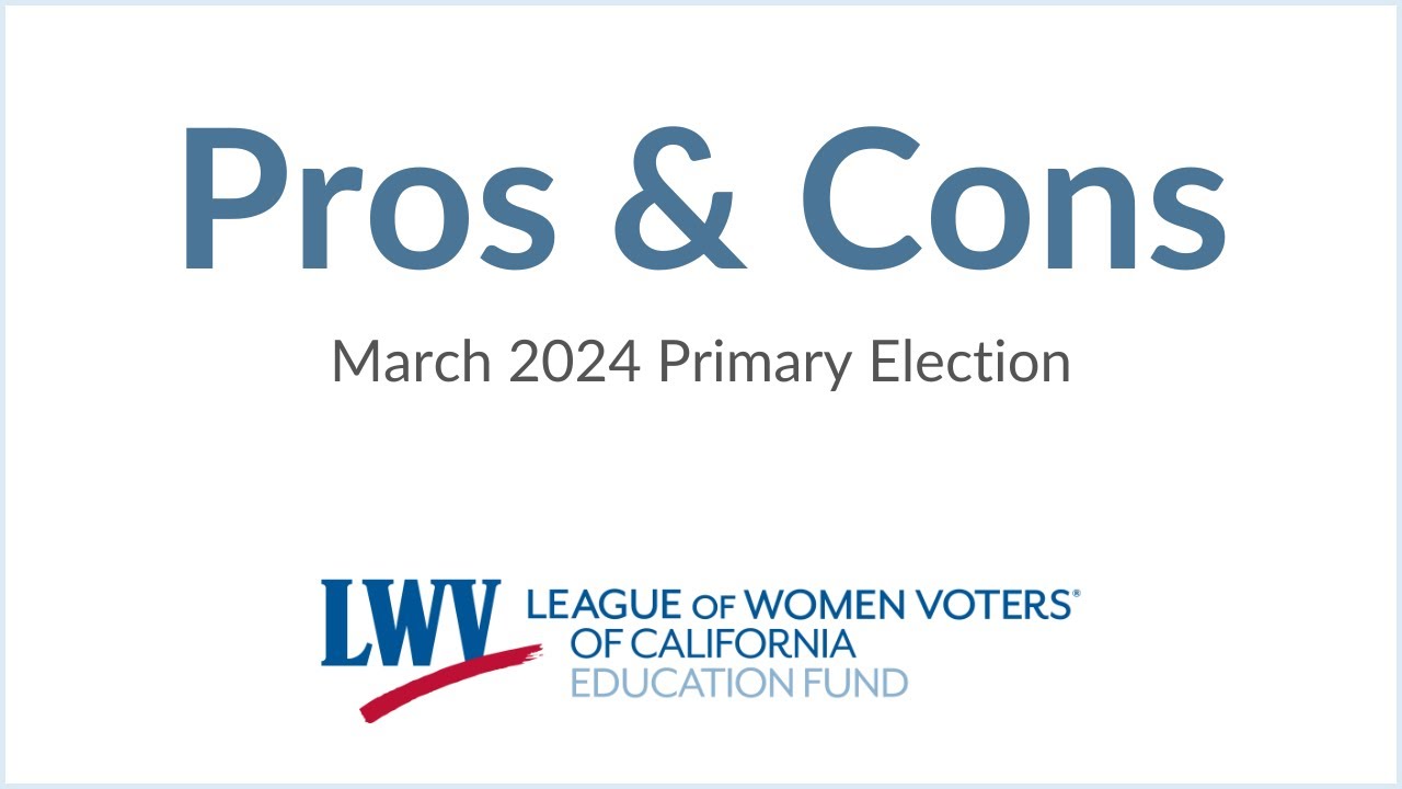 Prop 1 Explained - March 2024 Election