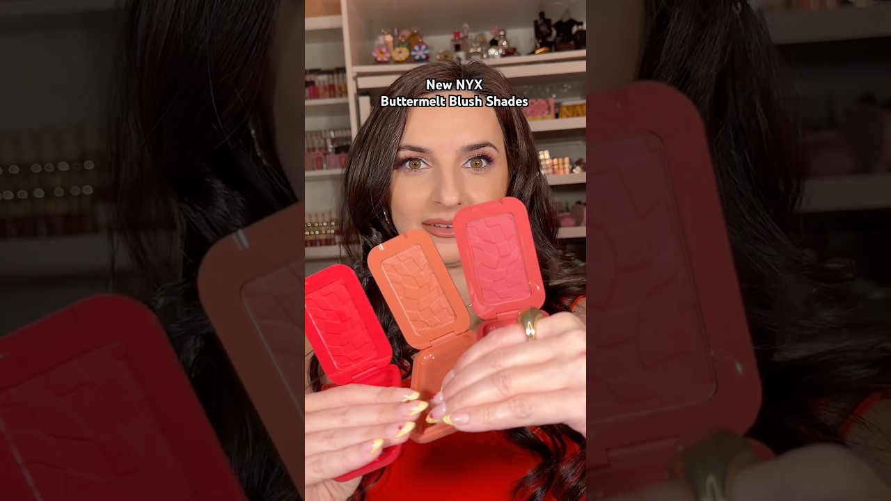 New NYX Buttermelt blush shades #shorts