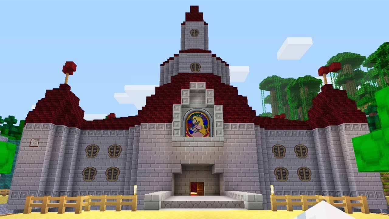 Minecraft: Nintendo Switch Edition - Super Mario Mash-Up (Peach's Castle)