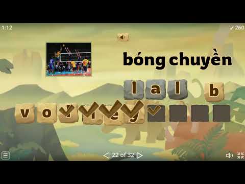 More! 2 - Unit 1 - Vocabulary 1 - Anagram Game