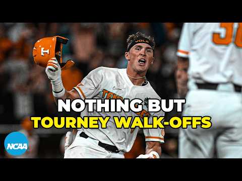 EVERY walk-off from the 2024 NCAA baseball tournament π₯βΎοΈ