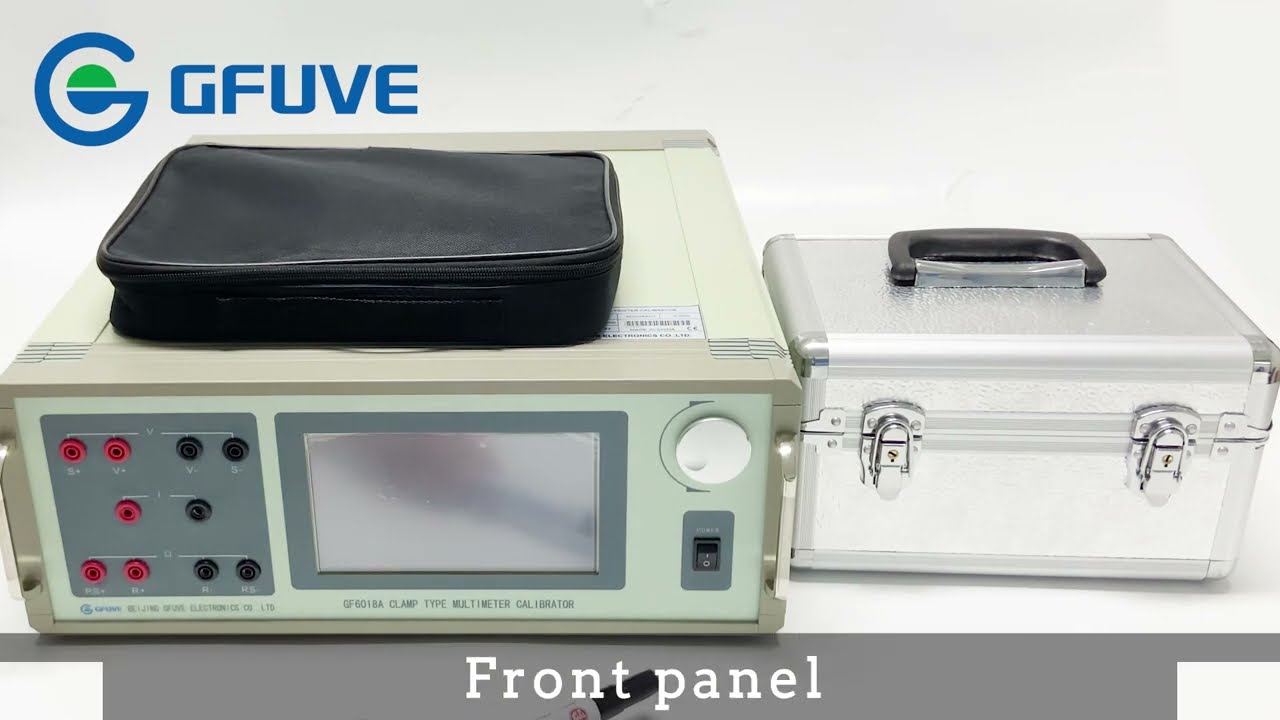 GF6018A New version color touch clamp type multimeter calibrator