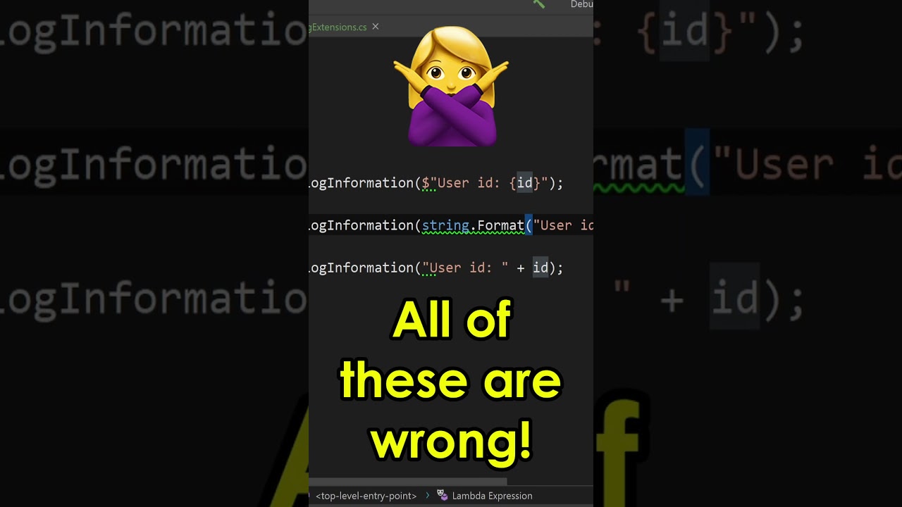 The Biggest Lie About the .NET Logger | .NET Tips 7