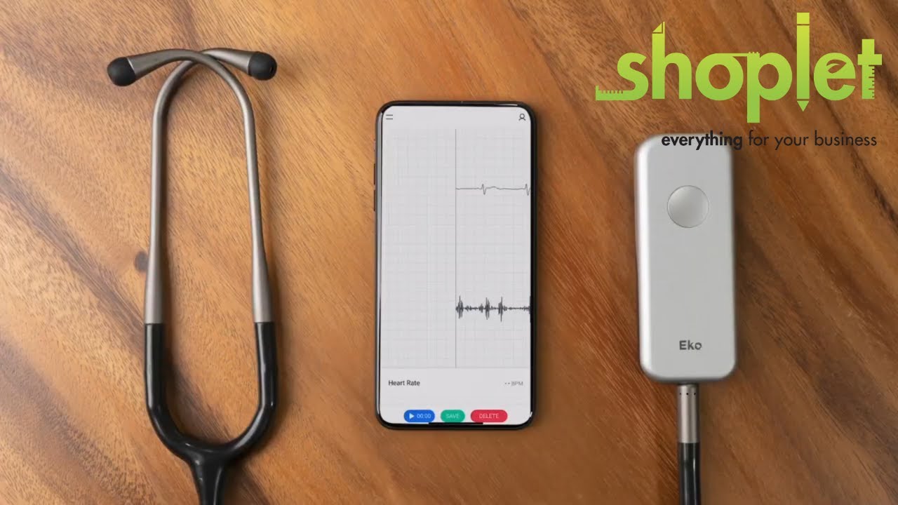 Eko DUO ECG Plus Digital Stethoscope with Earpieces - EKODUO101 ...