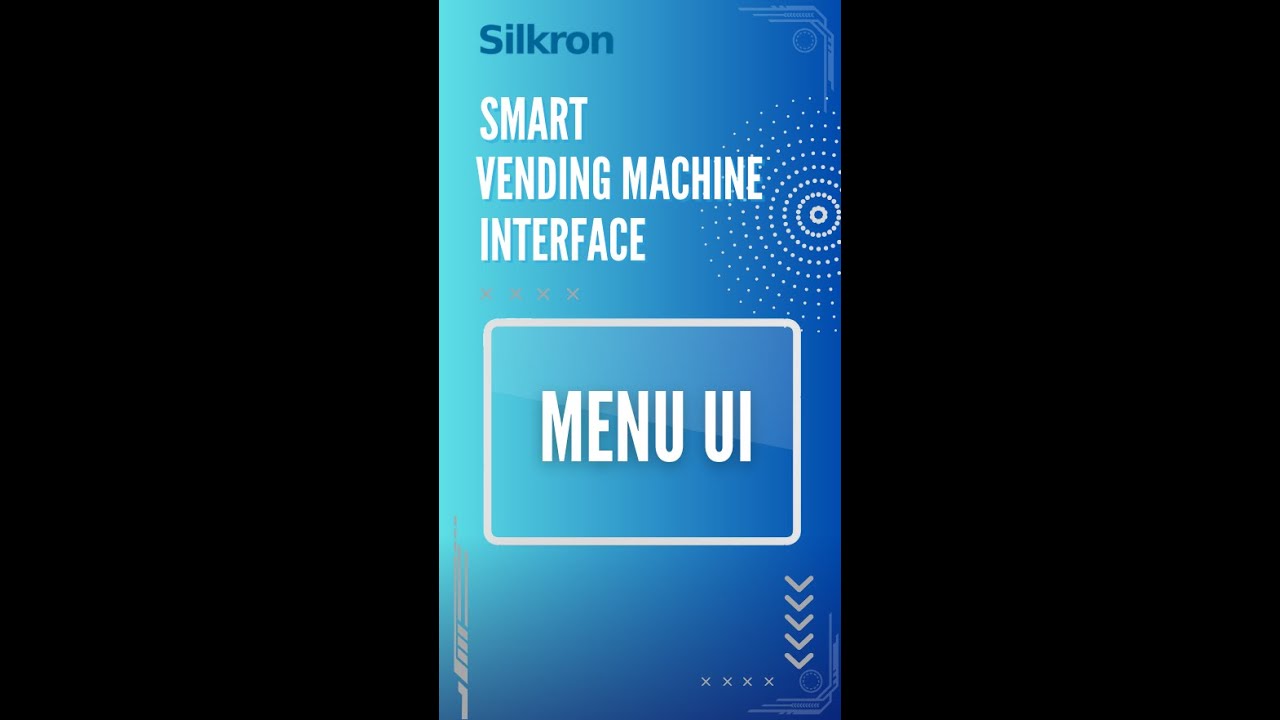 Smart Vending User Interface - Menu UI