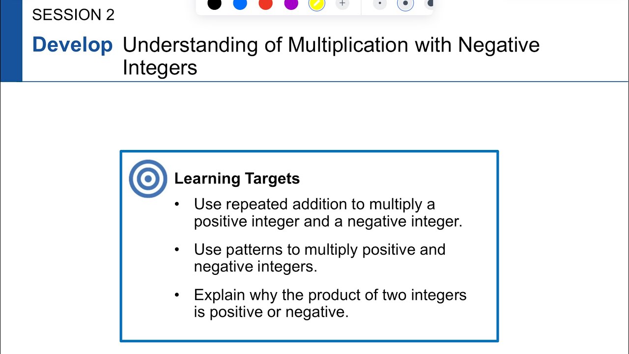 iReady Math 7 Lesson 11 Session 2