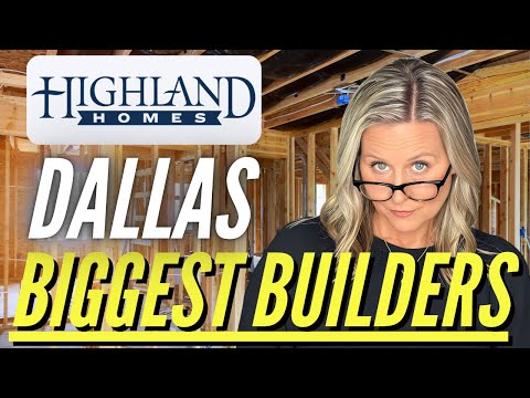 BIGGEST Home Builders in Dallas | Highland Homes Explained!
