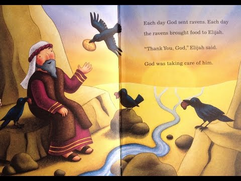 Children's Bible Stories -Ravens Feed Elijah, Toddlers #42 -2 Fish Talks