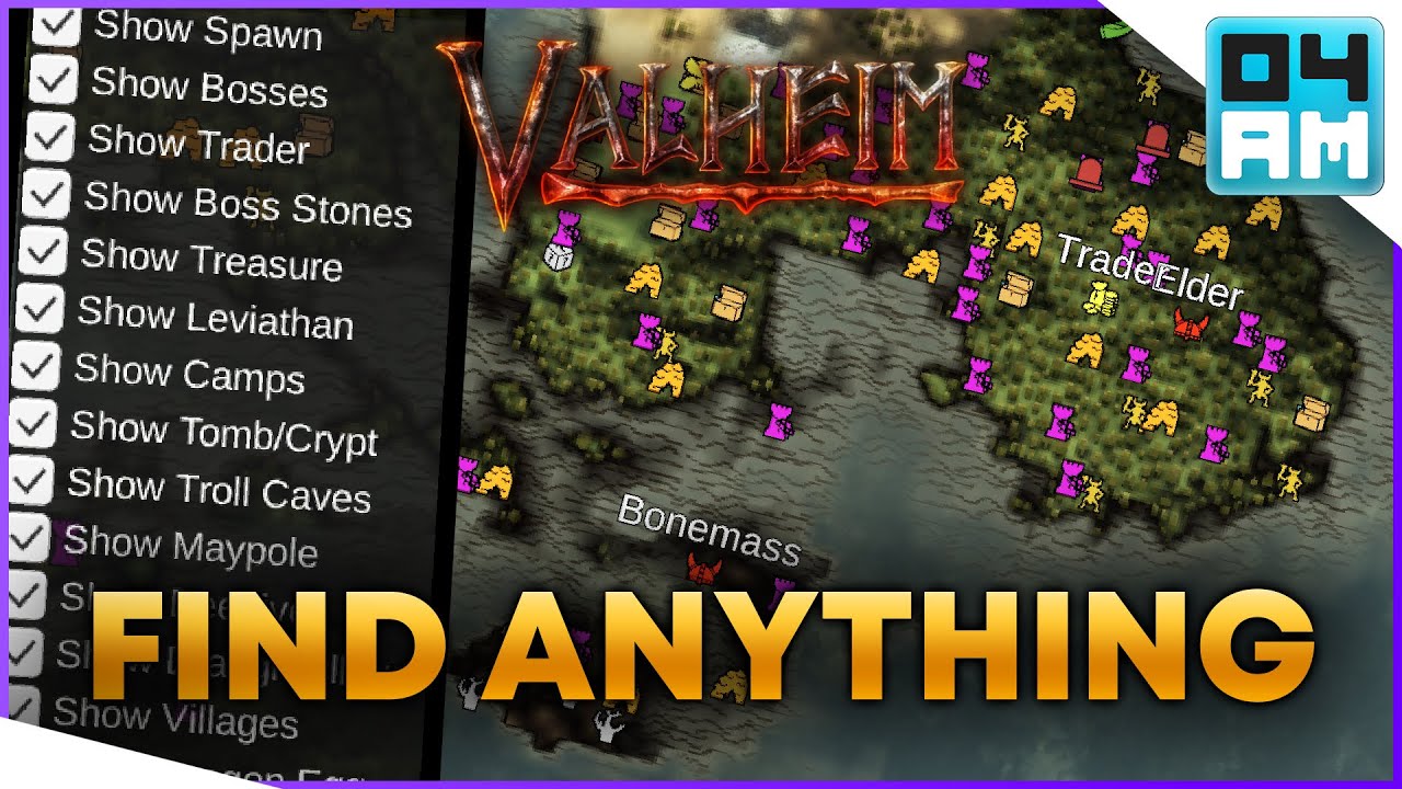 Find ANYTHING For The Best Seed (Trader Location, Bosses & More) - Valheim World Generator Tool