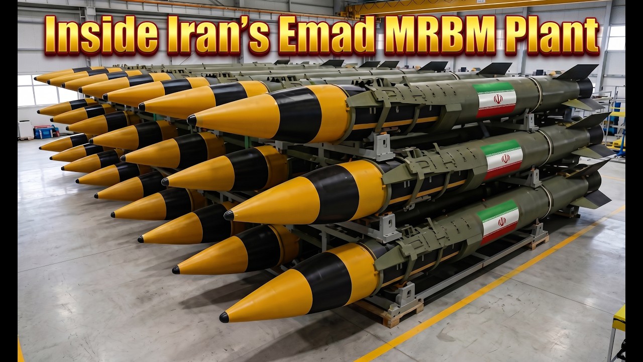 Inside Iran's Emad MRBM Plant : Smart Lines Building Budget Precision Full Process