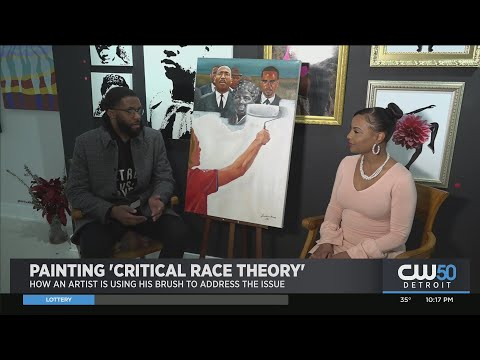 How A Viral Painting Is Stirring Up The Critical Race Theory Debate