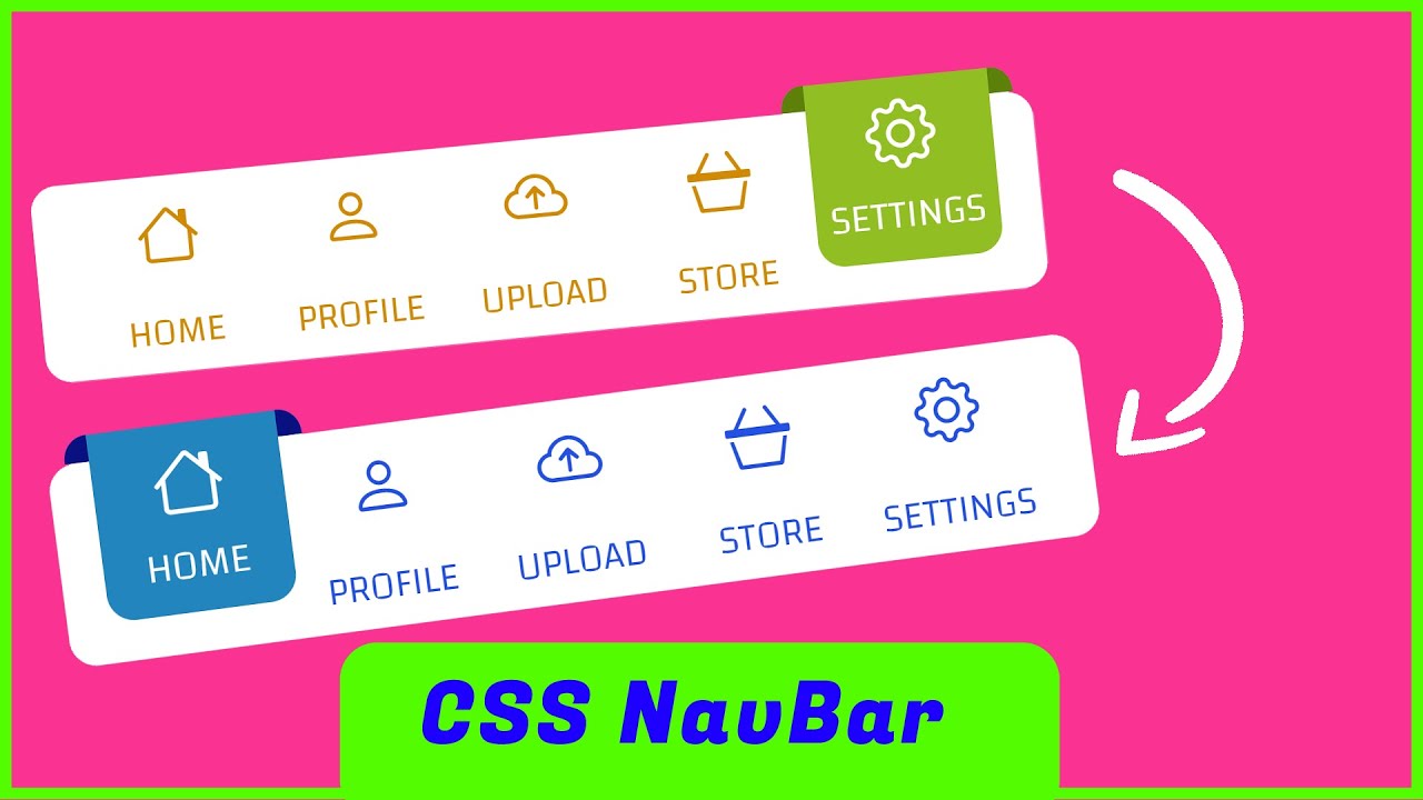 How to build a bottom navbar with CSS + javascript