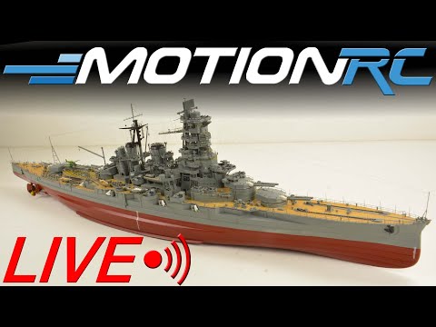 Unboxing the Bancroft 1/200 Scale Kongo Battleship | Motion RC LIVE