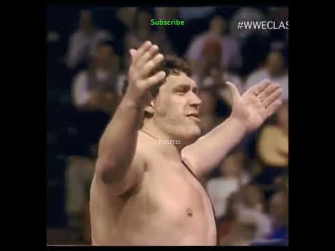 1988 WWE Andre the Giant vs “Hacksaw” Jim Duggan