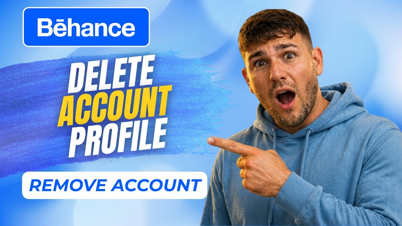 How To Delete Your Behance Account (Step-By-Step 2026)