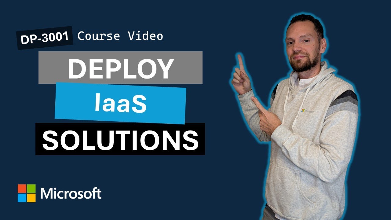 Deploy IaaS solutions with Azure SQL - Training DP-3001