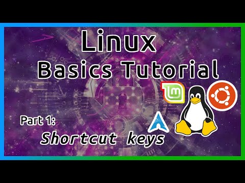 Shortcut Keys - Linux Tutorial (Part 1)