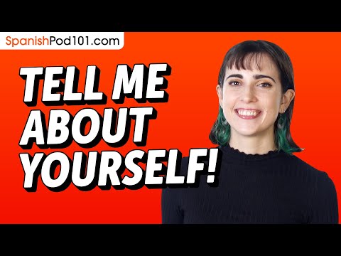 SELF INTRODUCTION | How to Introduce Yourself in Spanish